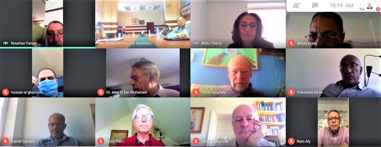 Pharos University Organized Zoom Meetings with KTH Royal Institute of ...