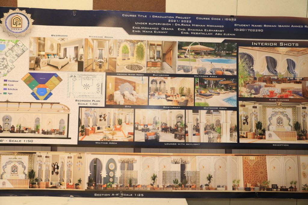 Graduation Projects of the Décor Department, Interior Design Program