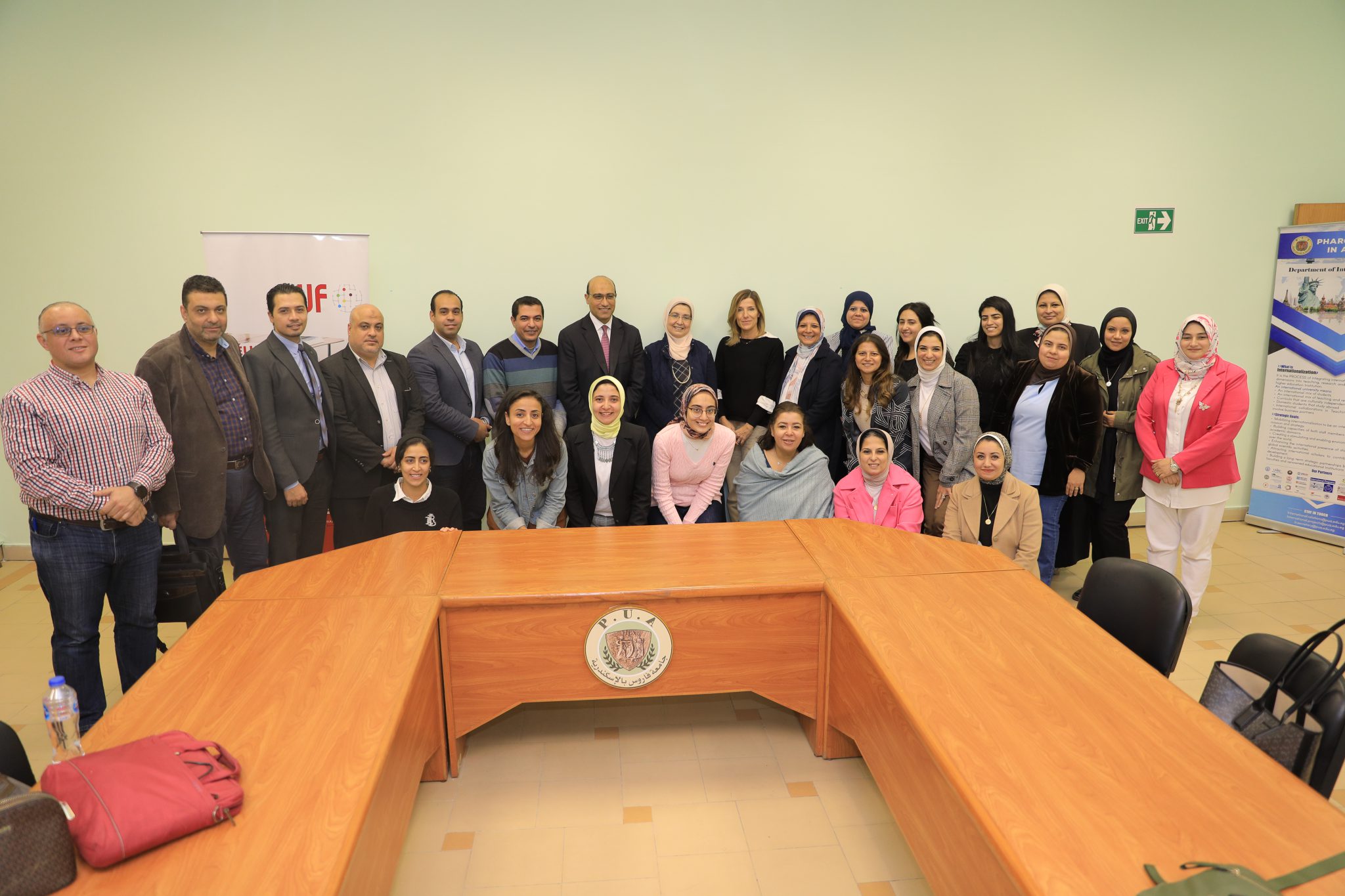 Dr. Kalliopi Benetos Visits PUA