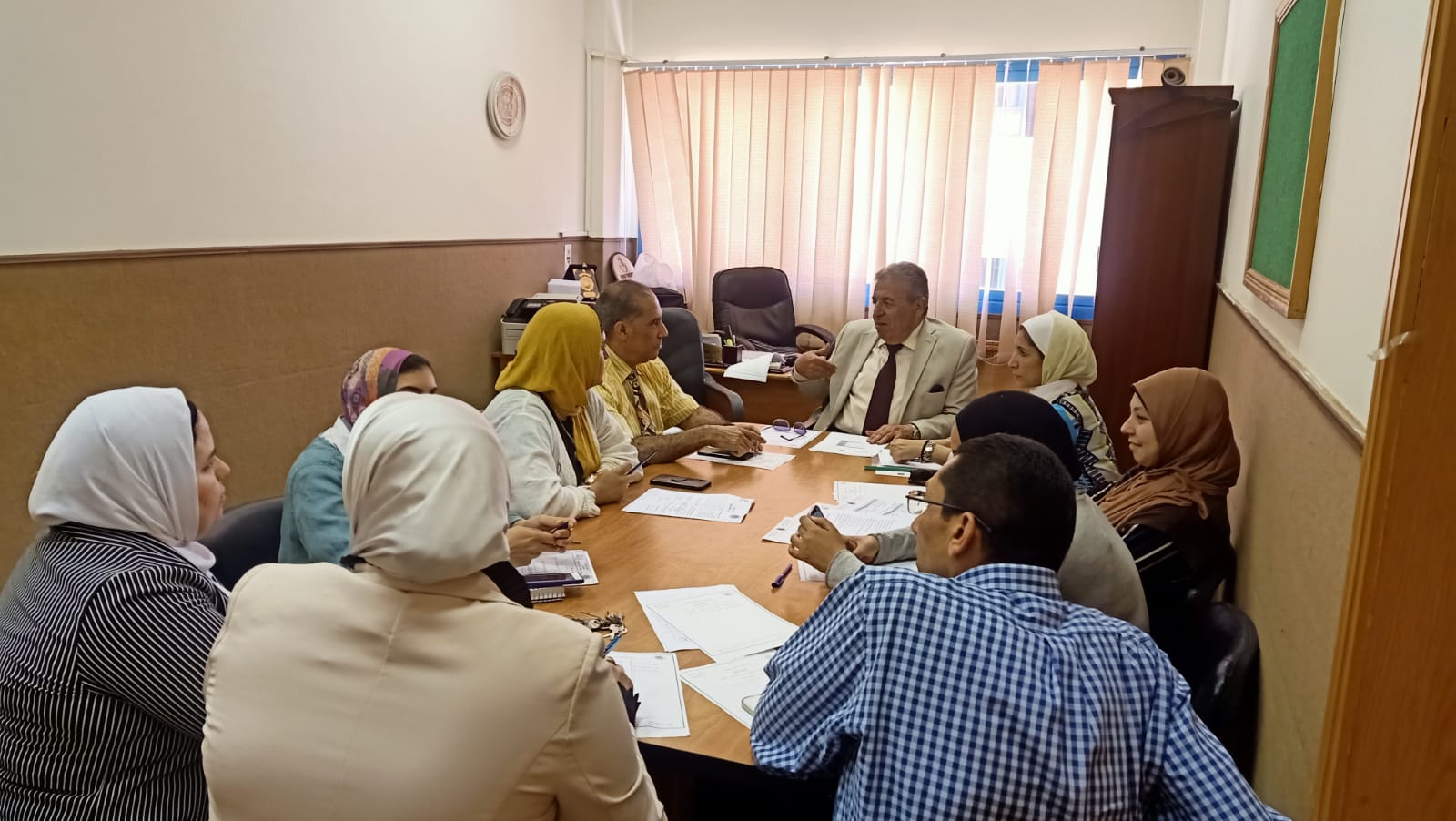 PUA’s Vice President Meets the Field Training Directors