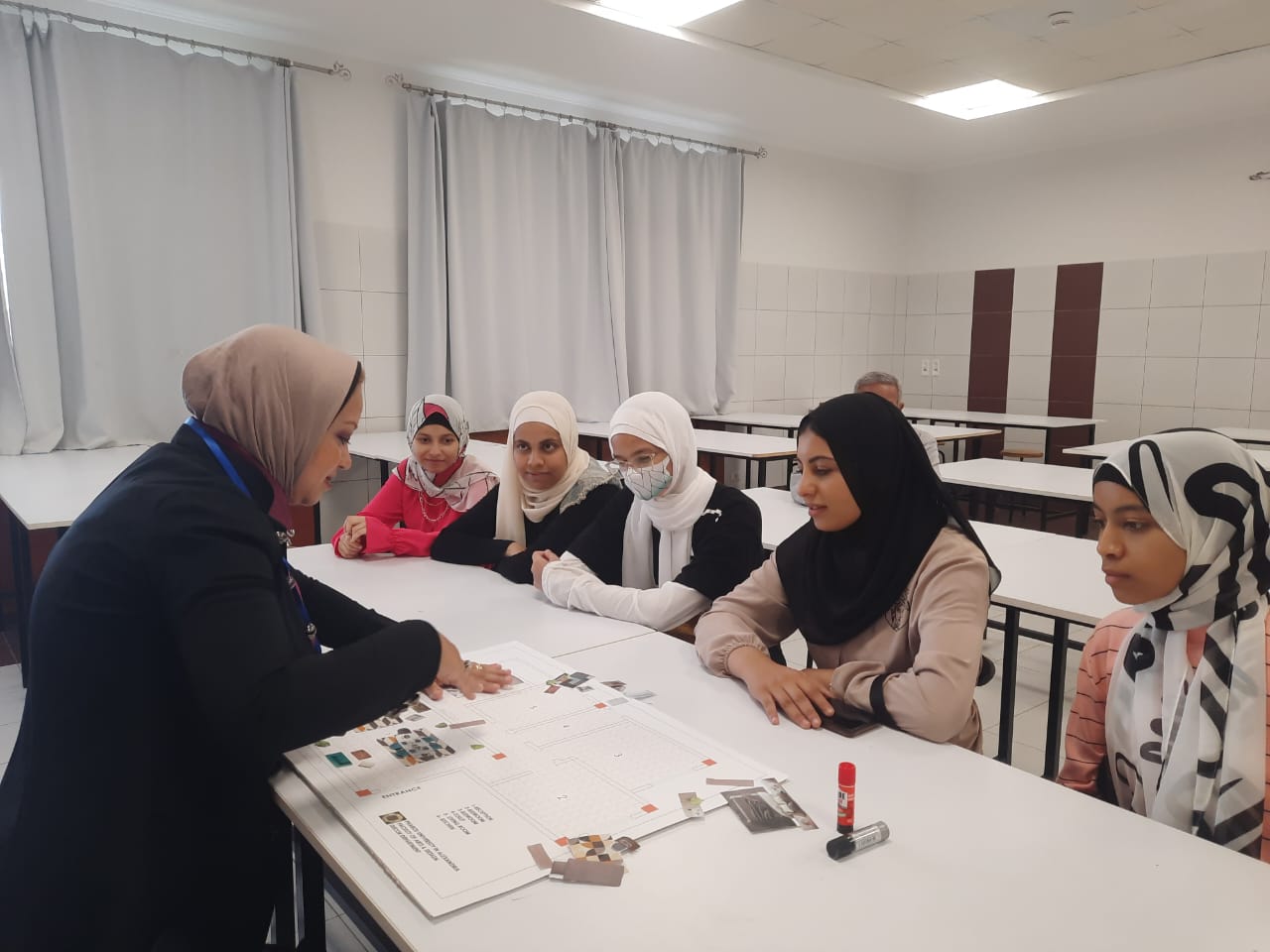 Abbas Helmy School visits PUA’s Arts and Design
