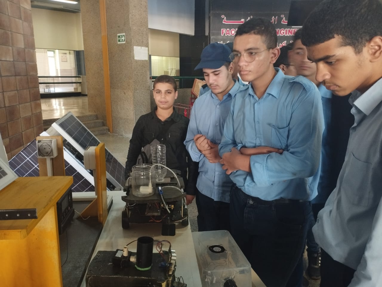 January 25 Martyrs School visits Pharos Engineering