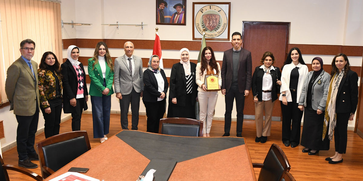 The French Consulate and French Institute Visits PUA - Pharos ...