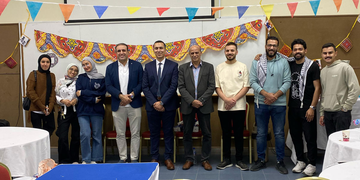 Iftar Party for Expatriate Students - Pharos University in Alexandria